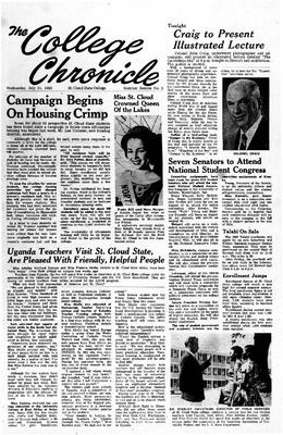 "The Chronicle [July 31, 1963]" by St. Cloud State University