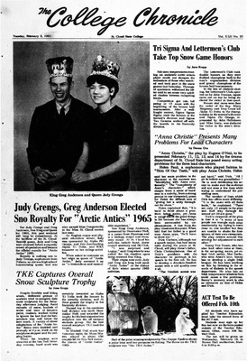 "The Chronicle [February 2, 1965]" by St. Cloud State University