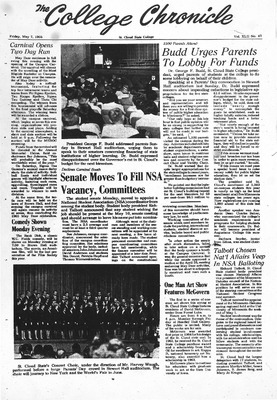 "The Chronicle [May 7, 1965]" by St. Cloud State University