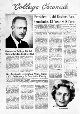 "The Chronicle [July 30, 1965]" by St. Cloud State University