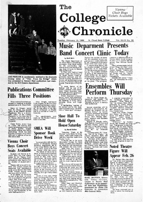 "The Chronicle [February 15, 1966]" by St. Cloud State University