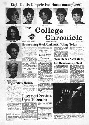 "The Chronicle [October 11, 1966]" by St. Cloud State University