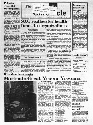 "The Chronicle [February 3, 1970]" by St. Cloud State University