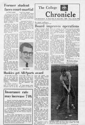 "The Chronicle [June 25, 1970]" by St. Cloud State University