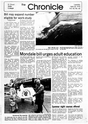 "The Chronicle [April 22, 1975]" by St. Cloud State University