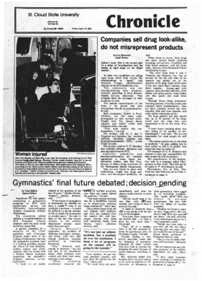 "The Chronicle [April 10, 1981]" by St. Cloud State University