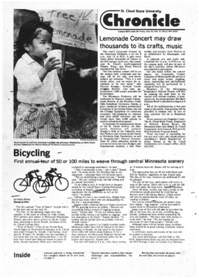 "The Chronicle [July 10, 1981]" by St. Cloud State University