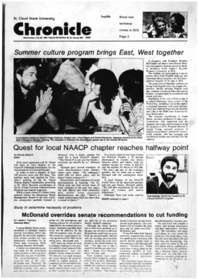 "The Chronicle [July 20, 1983]" by St. Cloud State University