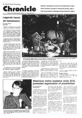 "The Chronicle [October 28, 1983]" by St. Cloud State University