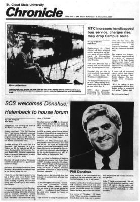 "The Chronicle [October 5, 1984]" by St. Cloud State University