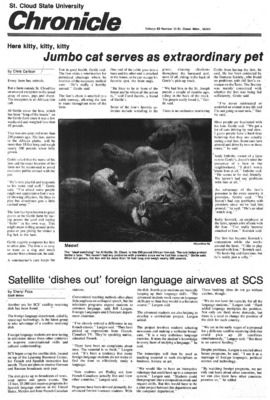 "The Chronicle [October 23, 1984]" by St. Cloud State University