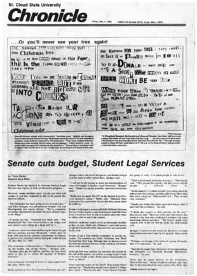 "The Chronicle [December 7, 1984]" by St. Cloud State University