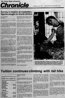 "The Chronicle [June 19, 1985]" by St. Cloud State University