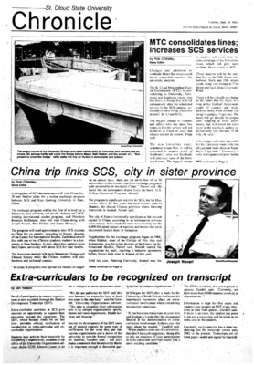 "The Chronicle [September 10, 1985]" by St. Cloud State University