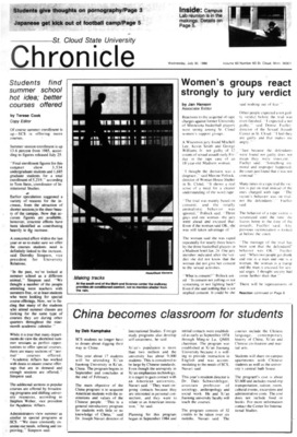 "The Chronicle [July 30, 1986]" by St. Cloud State University