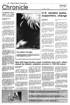 "The Chronicle [July 8, 1987]" by St. Cloud State University