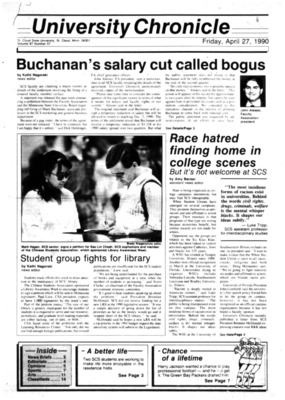 "The Chronicle [April 27, 1990]" by St. Cloud State University