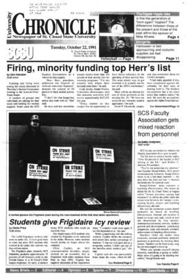 "The Chronicle [October 22, 1991]" by St. Cloud State University