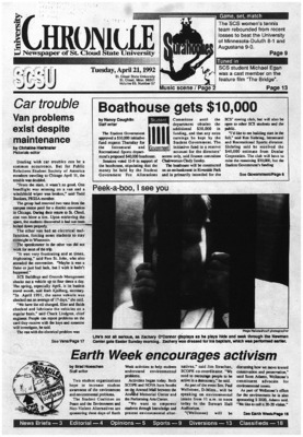 "The Chronicle [April 21, 1992]" by St. Cloud State University