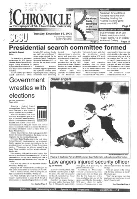 "The Chronicle [December 14, 1993]" by St. Cloud State University
