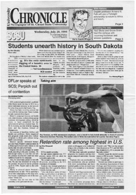 "The Chronicle [July 20, 1994]" by St. Cloud State University
