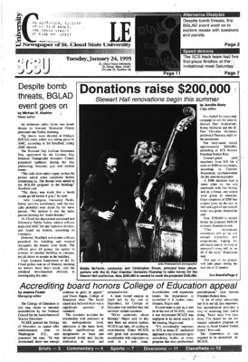 "The Chronicle [January 24, 1995]" by St. Cloud State University