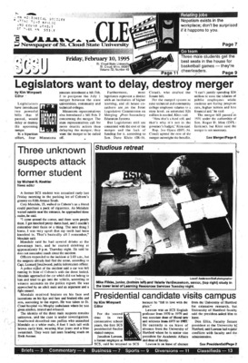 "The Chronicle [February 10, 1995]" by St. Cloud State University