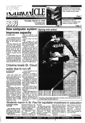 "The Chronicle [March 21, 1995]" by St. Cloud State University