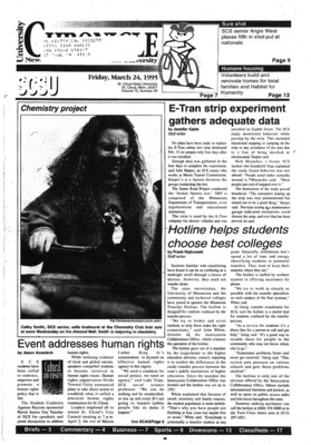 "The Chronicle [March 24, 1995]" by St. Cloud State University