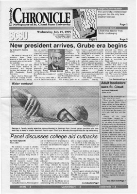 "The Chronicle [July 19, 1995]" by St. Cloud State University