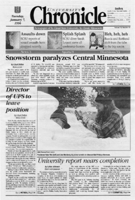 "The Chronicle [January 7, 1997]" by St. Cloud State University