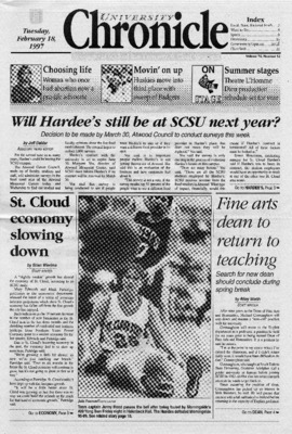 "The Chronicle [February 18, 1997]" by St. Cloud State University