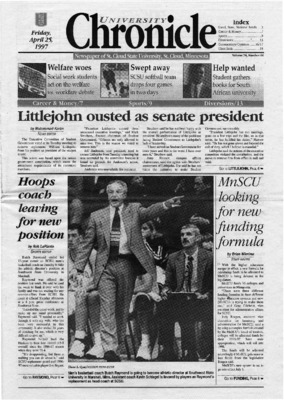 "The Chronicle [April 25, 1997]" by St. Cloud State University