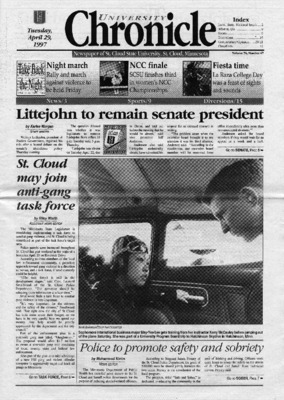 "The Chronicle [April 29, 1997]" by St. Cloud State University