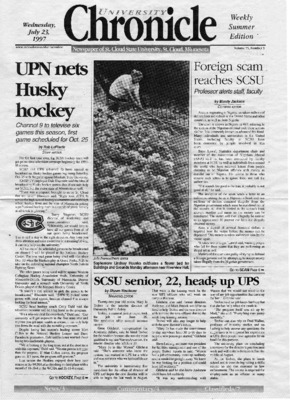 "The Chronicle [July 23, 1997]" by St. Cloud State University