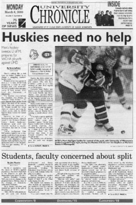 "The Chronicle [March 6, 2000]" by St. Cloud State University