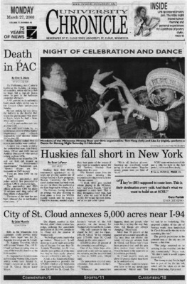 "The Chronicle [March 27, 2000]" by St. Cloud State University