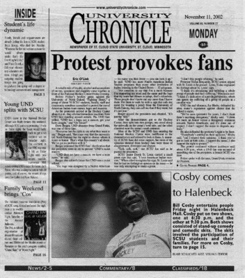 "The Chronicle [November 11, 2002]" by St. Cloud State University