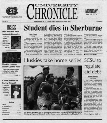 "The Chronicle [January 19, 2004]" by St. Cloud State University