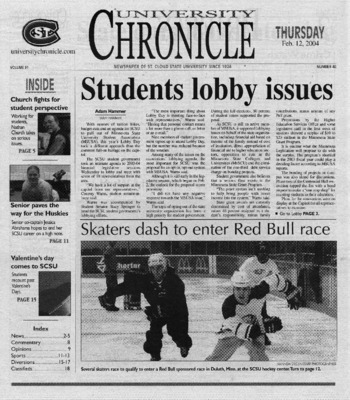 "The Chronicle [February 12, 2004]" by St. Cloud State University