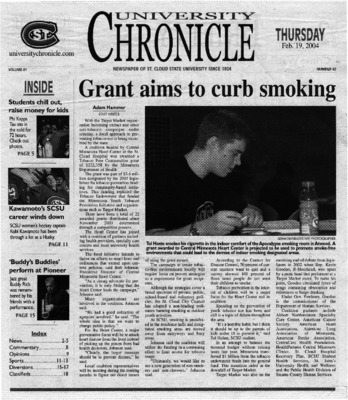 "The Chronicle [February 19, 2004]" by St. Cloud State University