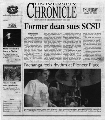 "The Chronicle [March 25, 2004]" by St. Cloud State University