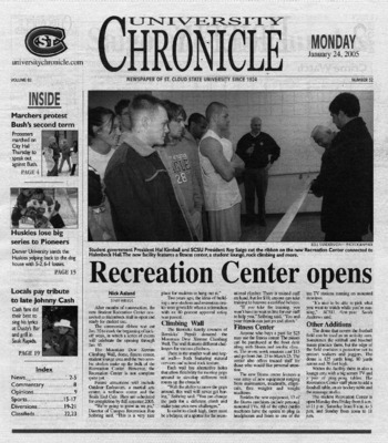 "The Chronicle [January 24, 2005]" by St. Cloud State University