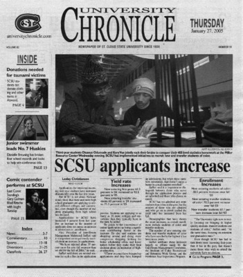 "The Chronicle [January 27, 2005]" by St. Cloud State University