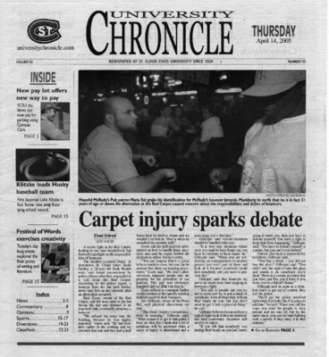 "The Chronicle [April 14, 2005]" by St. Cloud State University