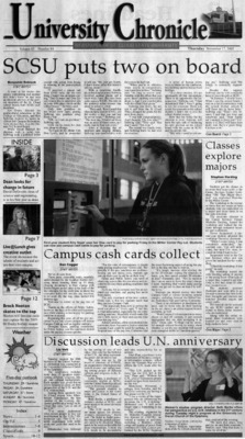 "The Chronicle [November 17, 2005]" by St. Cloud State University