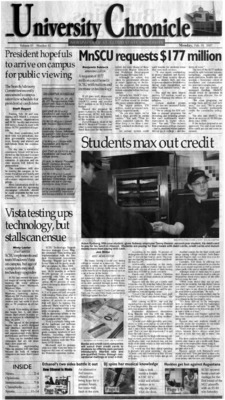 "The Chronicle [February 19, 2007]" by St. Cloud State University